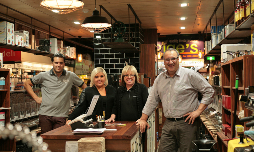 Coffee bean shop store